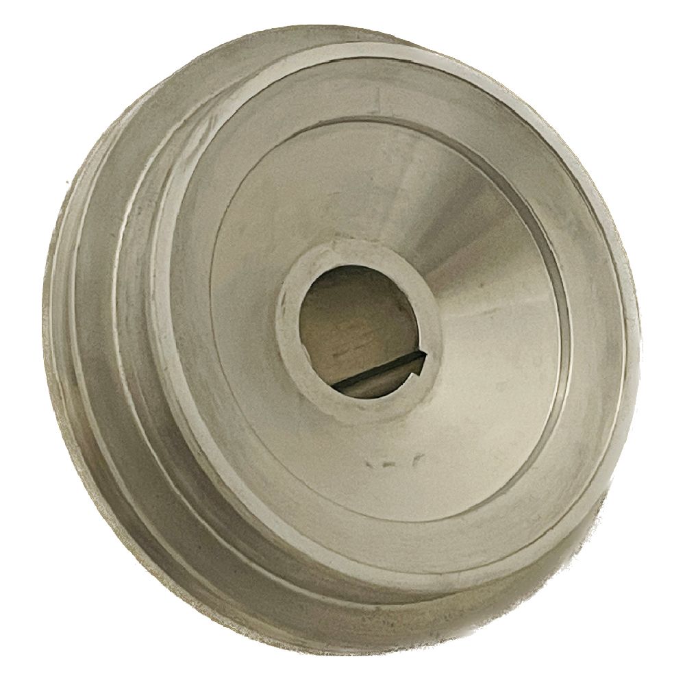 '49-'53 Ford, Double Thin Groove Aluminum Crank Pulley - H&H Flatheads